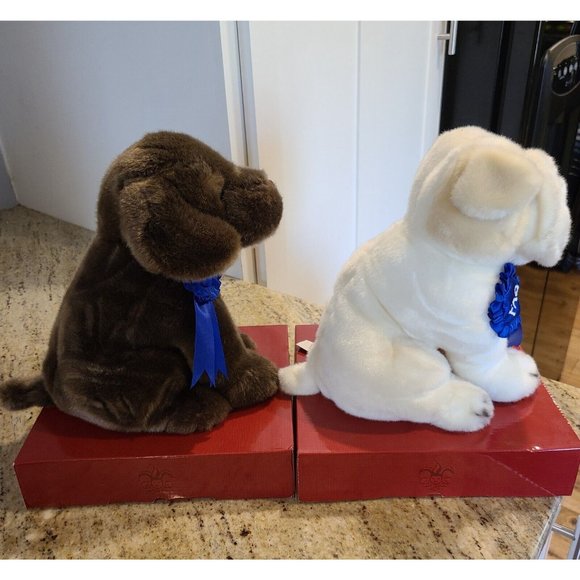 FAO Schwarz | Toys | Fao Schwarz English Bulldog Chocolate Lab Plush ...